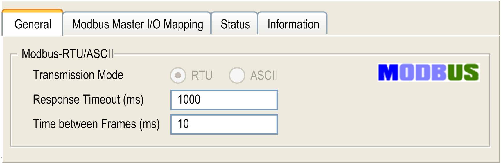 Modbus Serial IOScanner